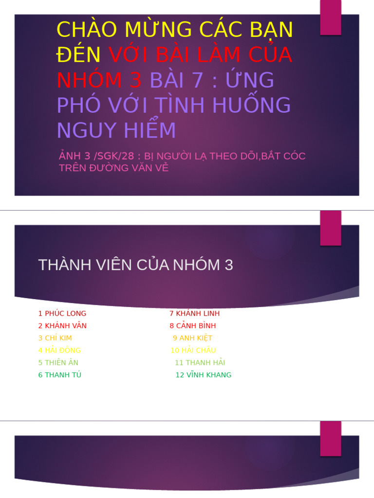 Bài Làm GDCD - Nhóm 3 - L P 6-1 | PDF
