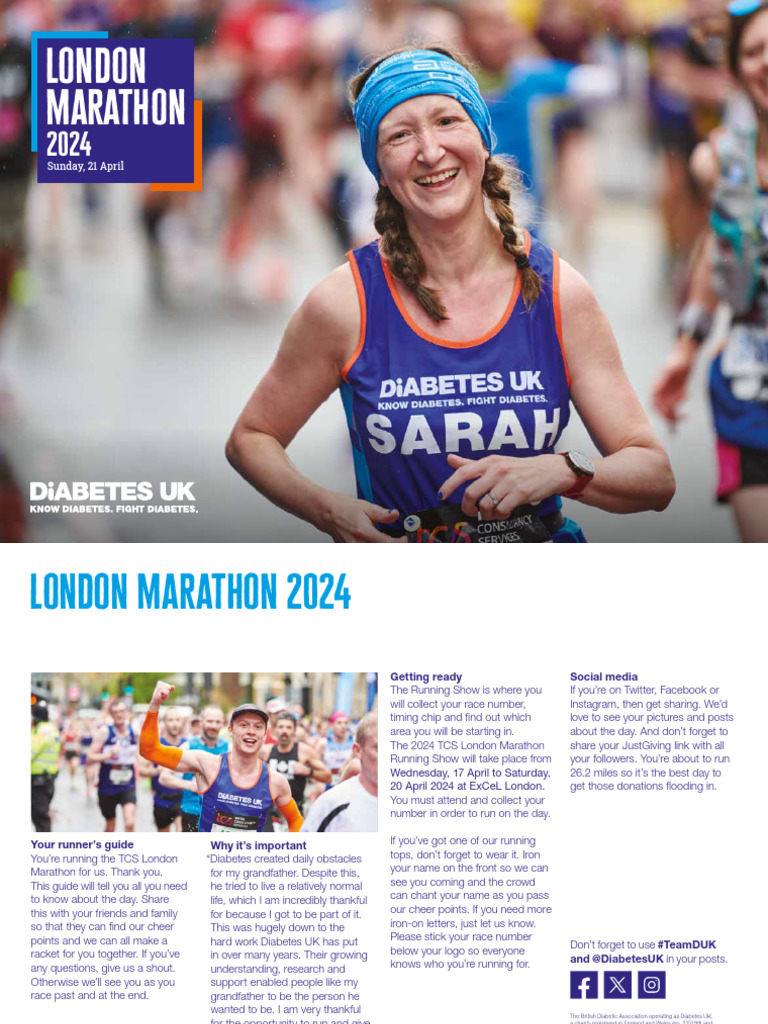 London Marathon 2024 Participant Guide | PDF
