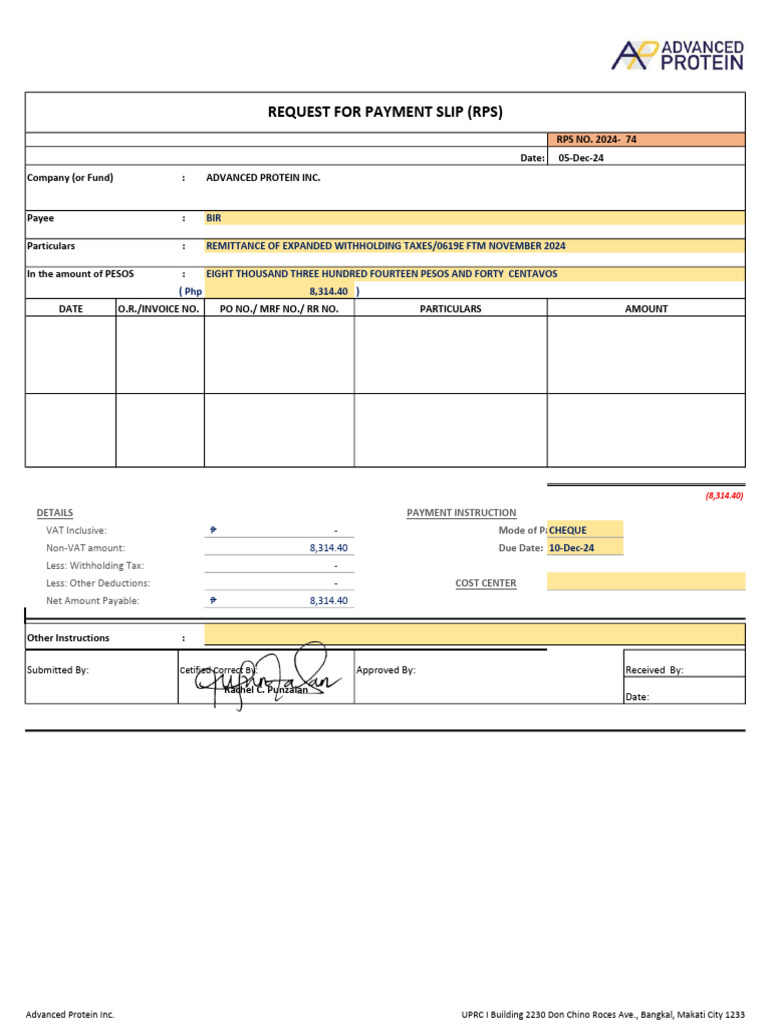 RPS No. 2024-074 - API (Signed) | PDF