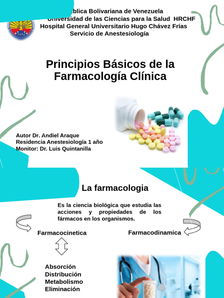 Principios Básicos de La Farmacologia Clínica Andiel | PDF | Medicamentos con receta | Farmacología