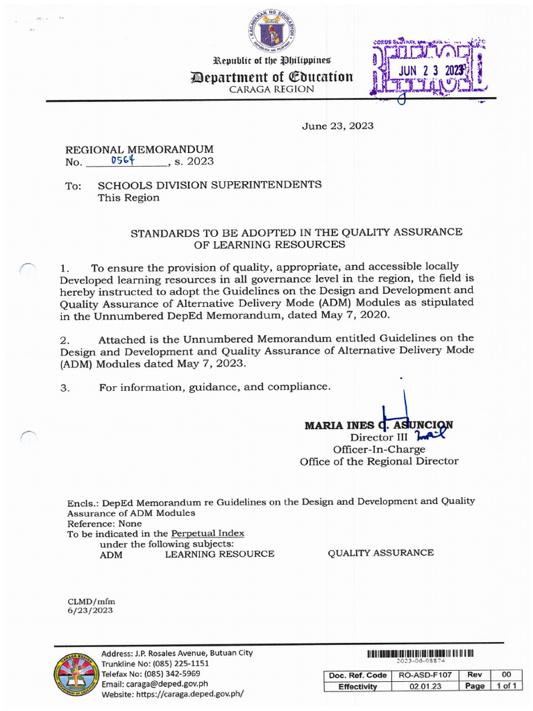 Adm Standards 2020 | PDF