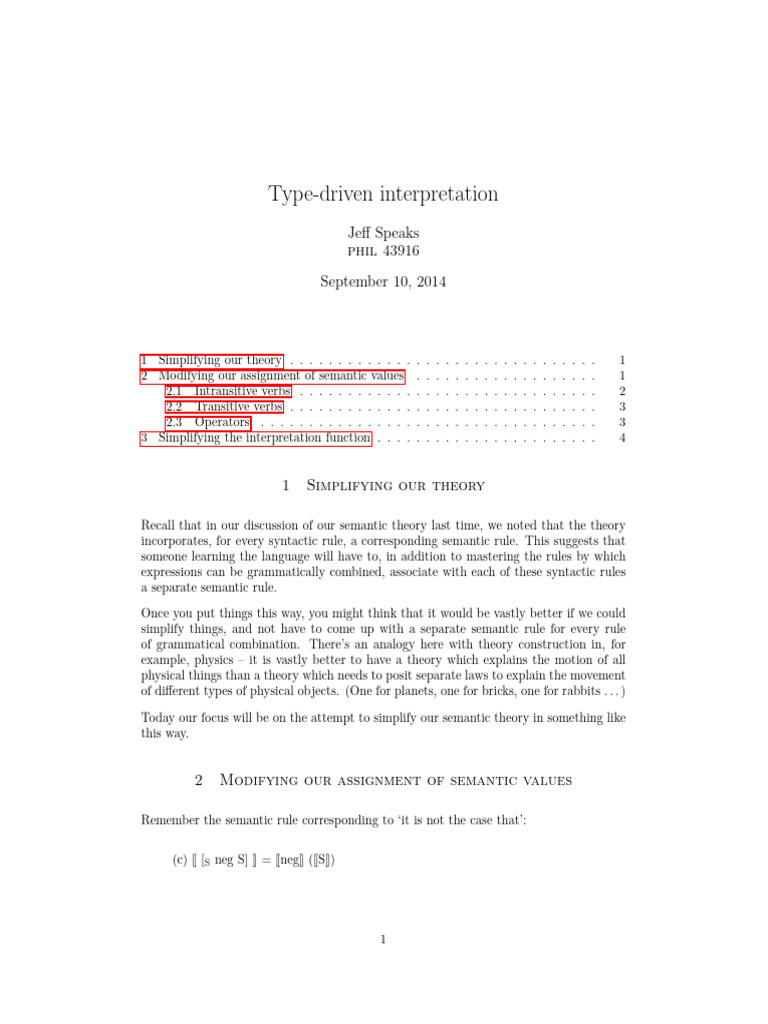 4 Type Driven | PDF | Syntax | Semantics