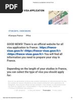 VFS Visa Checklist Detailed Subdocs | PDF | Receipt | Travel Visa