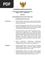 SK GUB JABAR Tentang UMSK 2025 | PDF