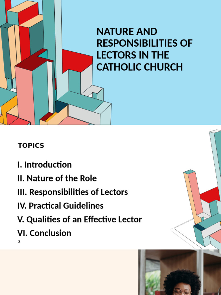 Nature and Responsibilities of Lectors in the Catholic | PDF ...