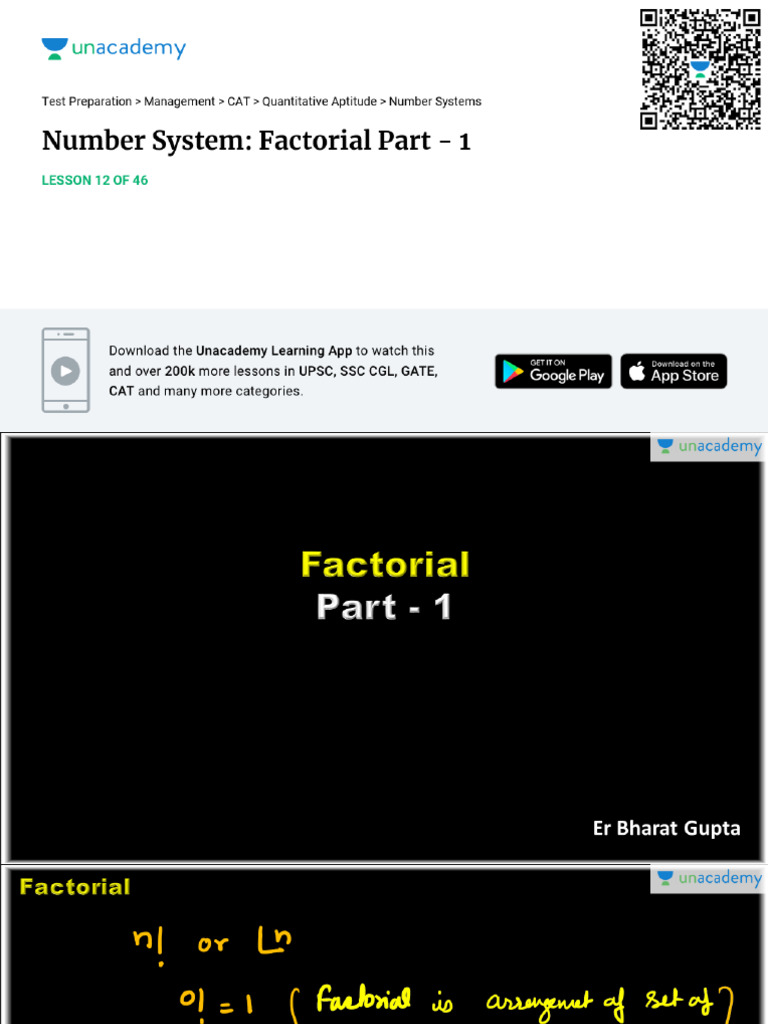 Part 12 Factorial | PDF