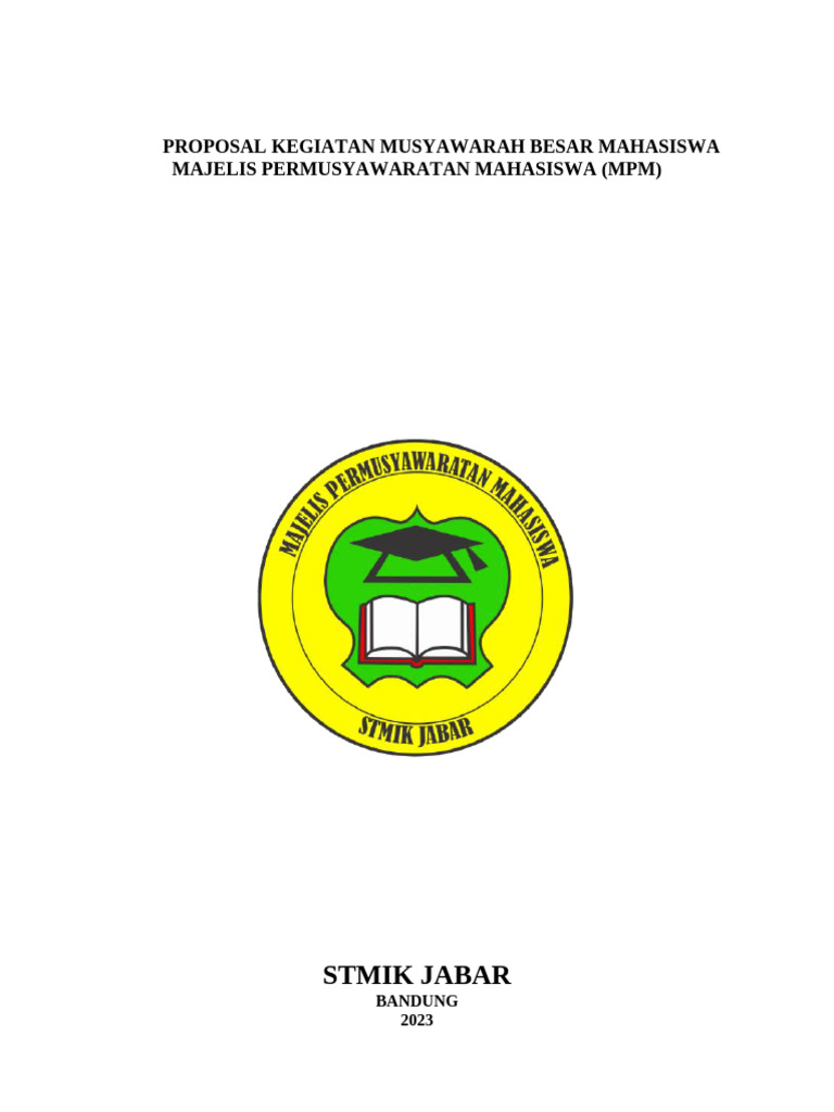 Proposal Demisioner 2023 | PDF