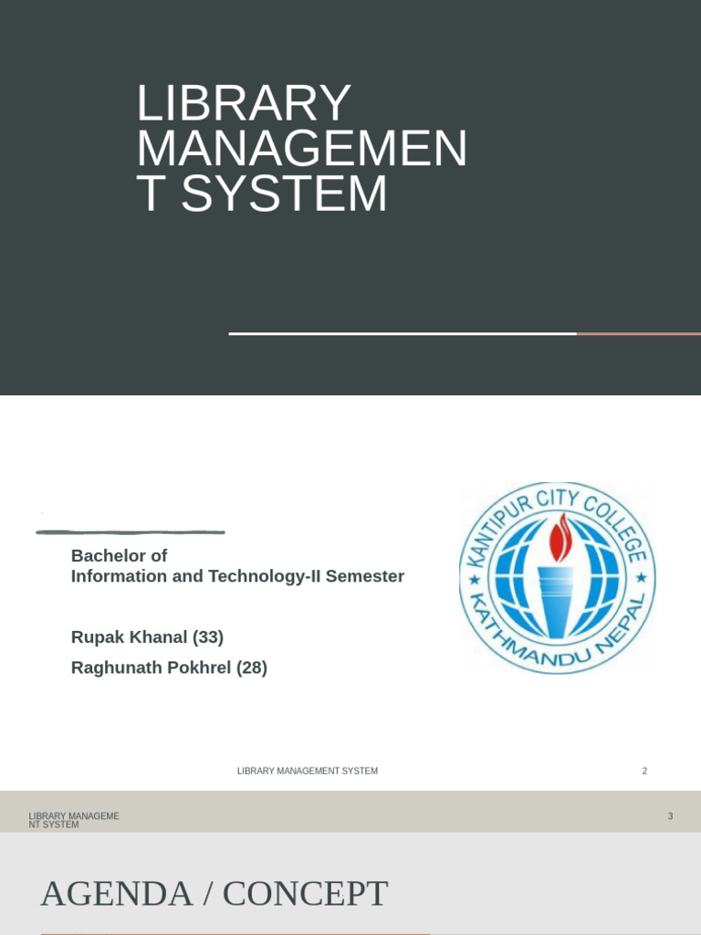 LibraryManagementSystem_rupak | PDF | Libraries | User (Computing)