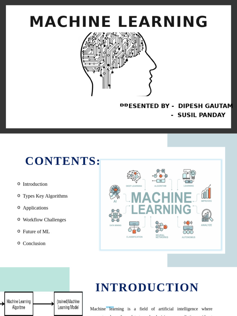 Machine Learning Ppt -Updated | PDF | Machine Learning | Computing