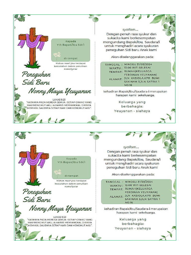 UNDANGAN SIDI............... | PDF