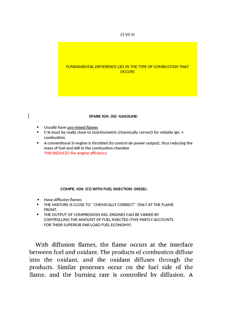 SUMMARY CHAPTER 3 (INTRO TO COMBUSTION) | PDF