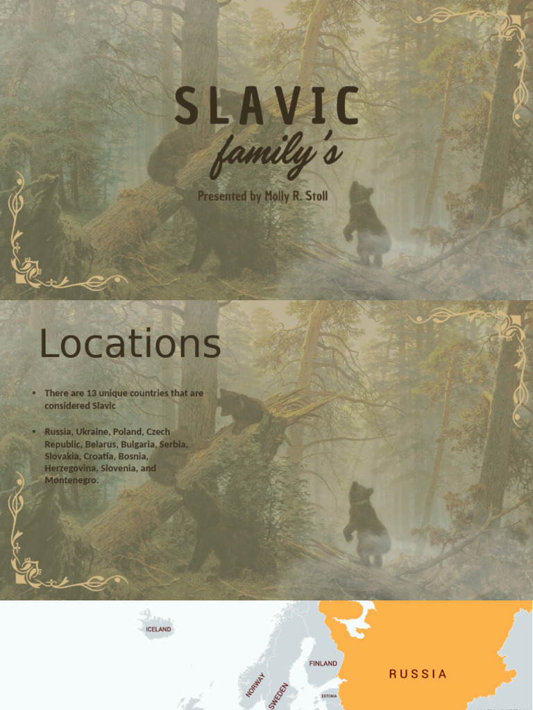 Slavic Family Project | PDF