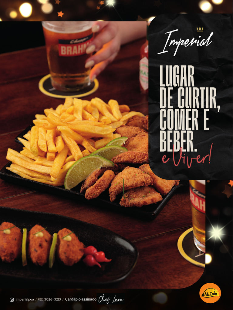 Cardapio Imperial 2024-Final | PDF | Alimentos | Culinária