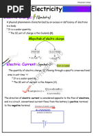 Class 10 Science Notes: Electricity Concepts | PDF | Watt | Series And ...