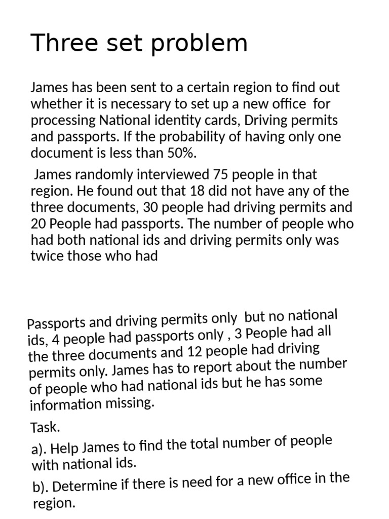 Three Set probl-WPS Office | PDF