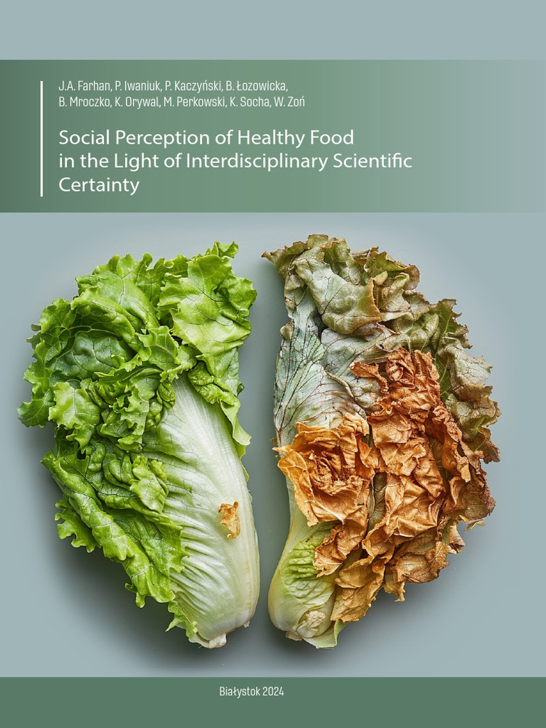 Social Perception of Healthy Food in The Light of Interdisciplinary ...