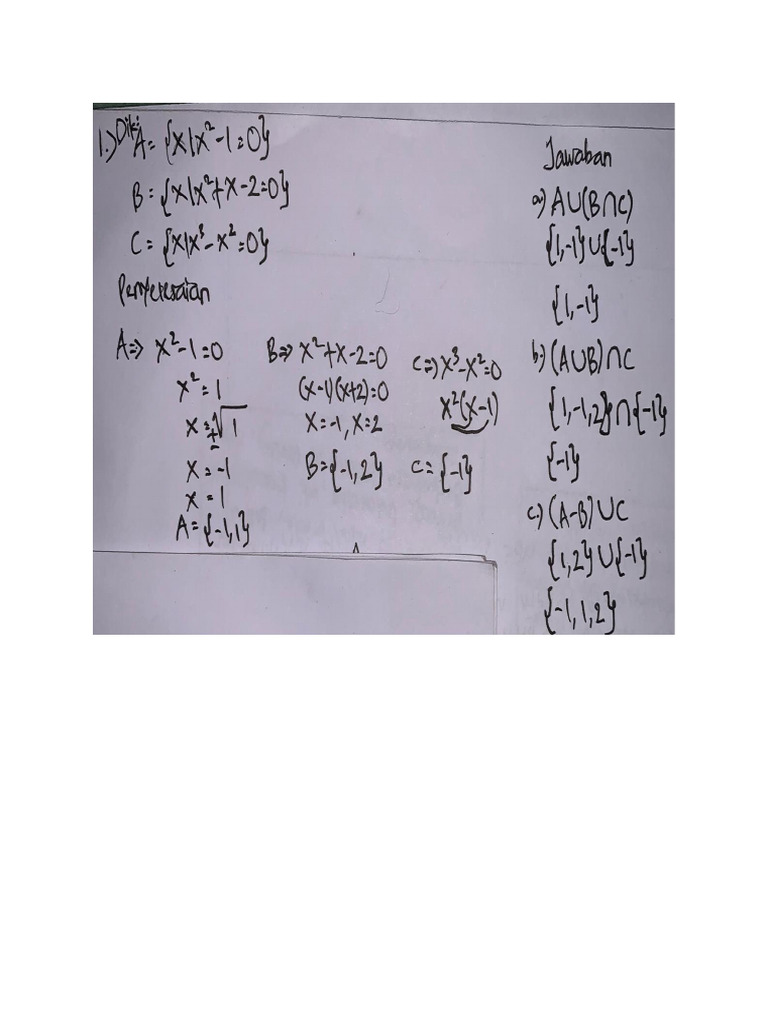 Tugas 1 Kalkulus | PDF