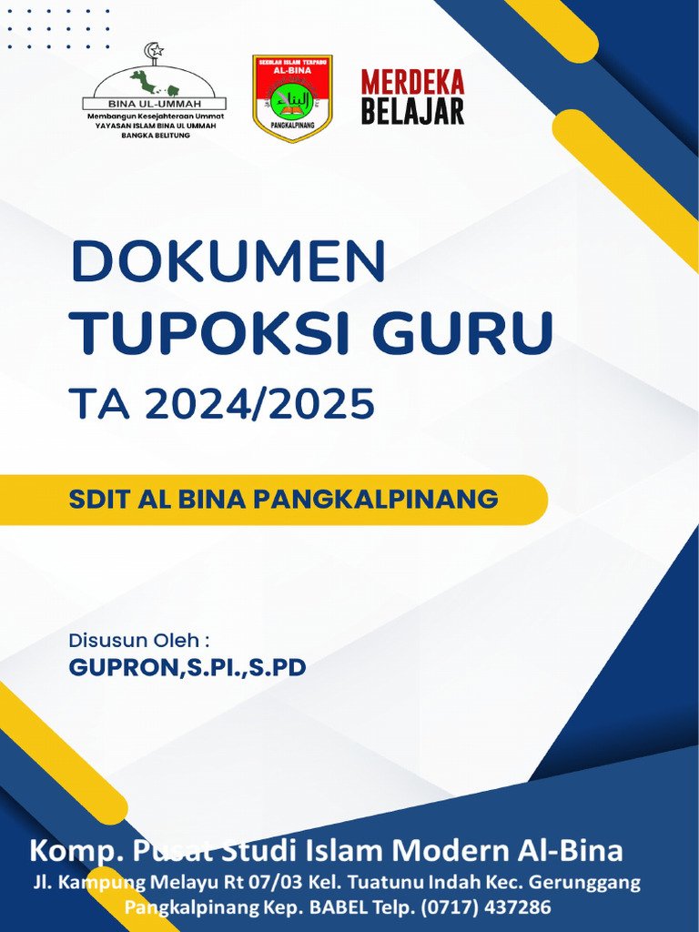 Tupoksi Guru | PDF