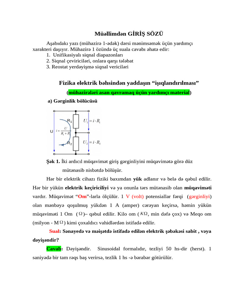 Fizikadan Izahlar Haqda | PDF