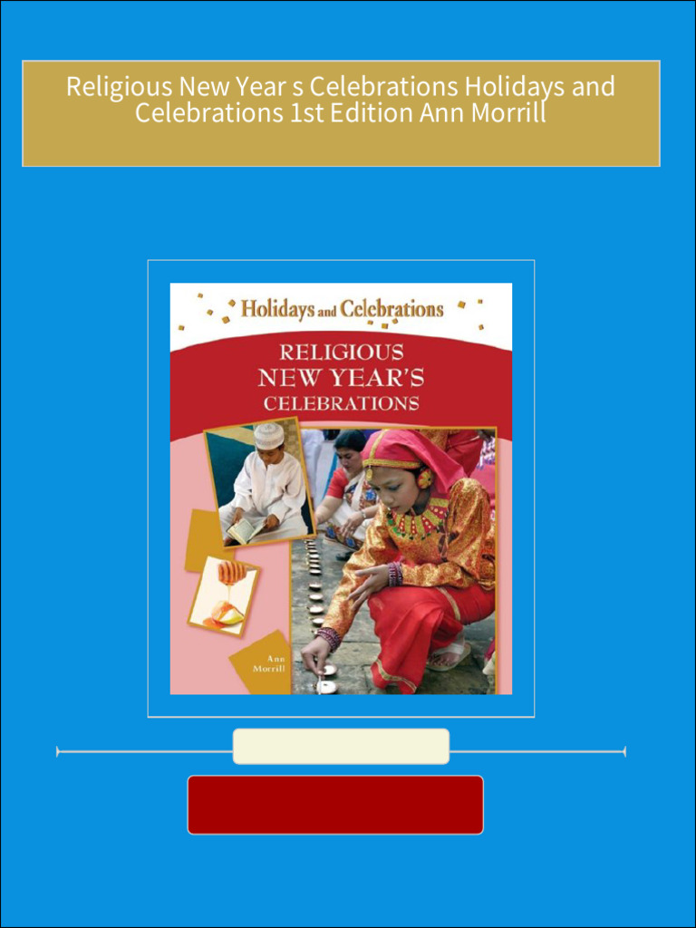 Religious New Year s Celebrations Holidays and Celebrations 1st Edition ...