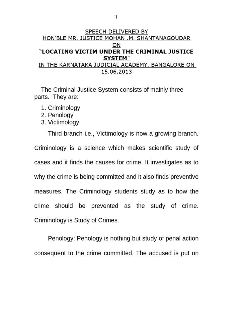 Locating Victim Under The Criminal Justice System by MSGJ | PDF ...
