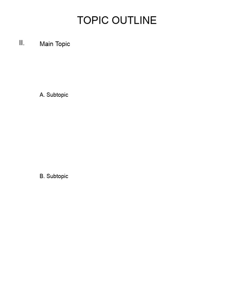 Jacob Berdos - Topic Outline Part 2 | PDF