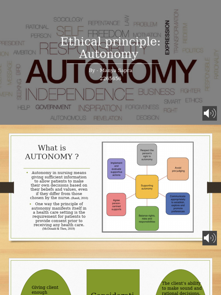 Assignment 1 | PDF | Autonomy | Nursing