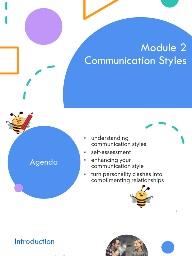 Study Notes Module 2 Communication Styles | PDF | Thought | Emotions