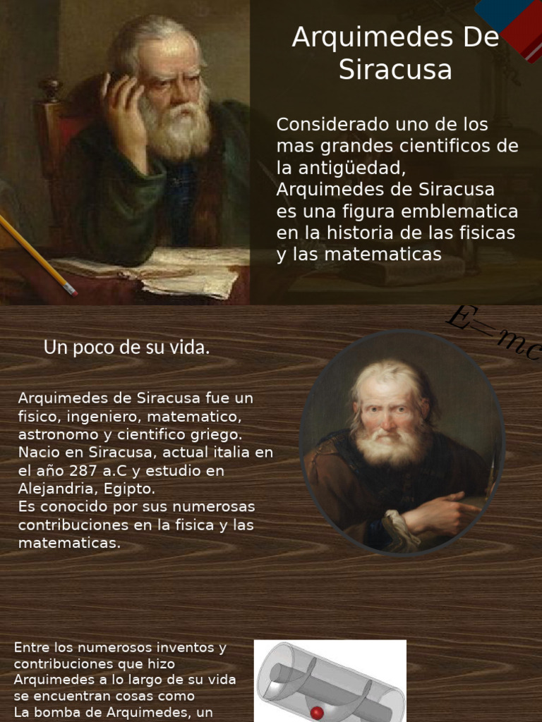 Trabajo de Arquimedes Presen | PDF