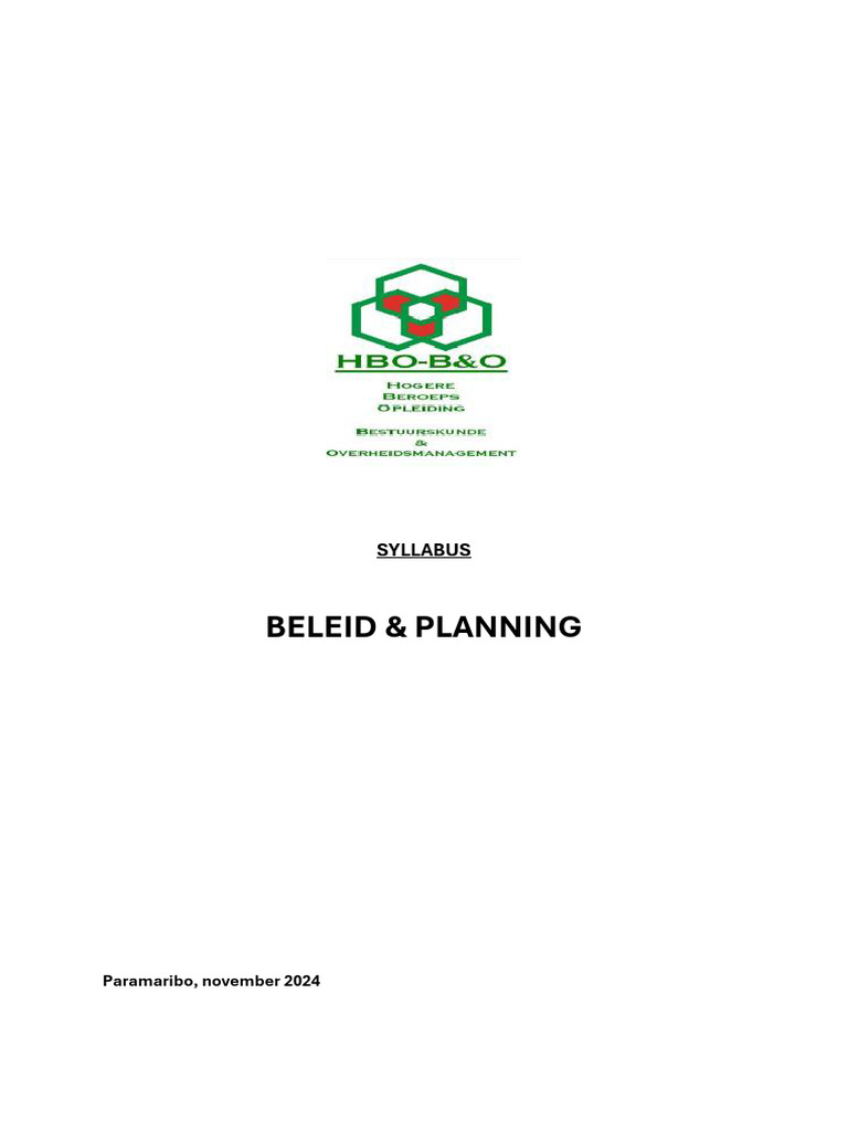 Final Syllabus BP - Nov.2024 | PDF