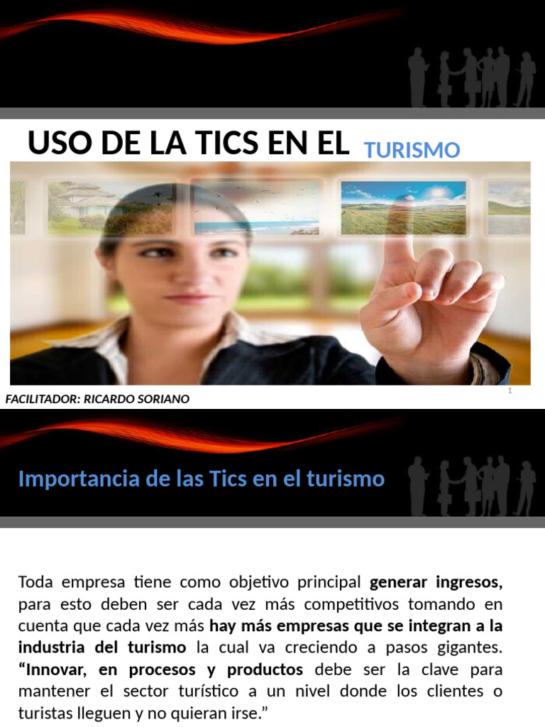 TEMA-2 Uso de La Tics Turismo | PDF | Turismo | Internet
