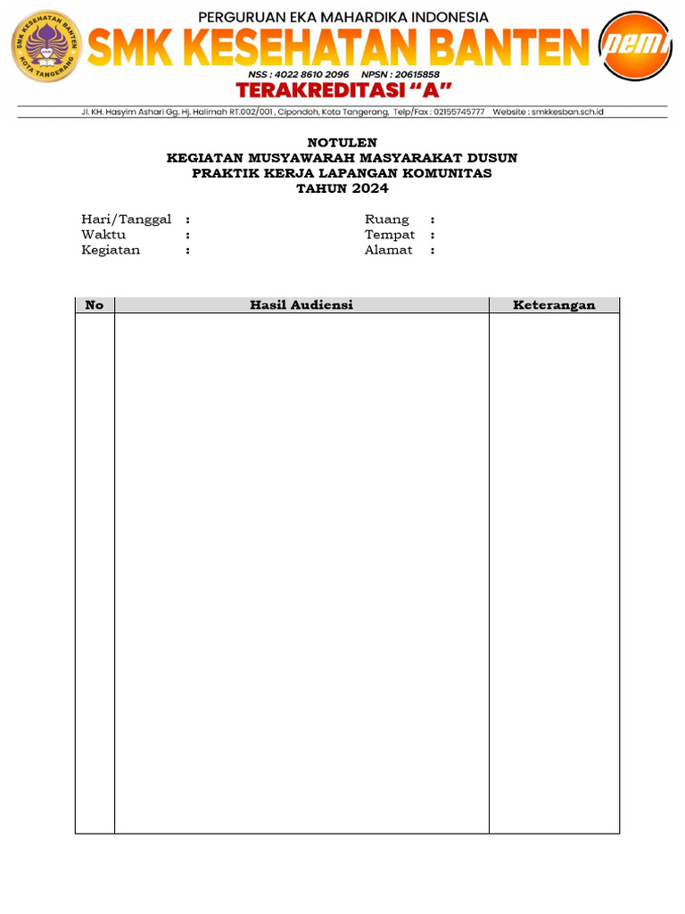 Notulen MMD 2024 | PDF
