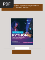 Introduction To Python - Coddy | PDF | Control Flow | Python ...