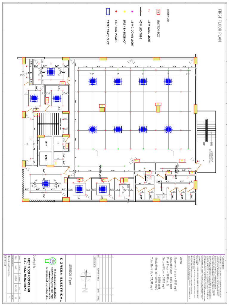 Struzon 1st Floor Ceiling Points Marking | PDF