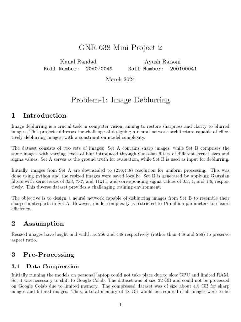 Report_mini_project_2 | PDF | Applied Mathematics | Artificial Intelligence