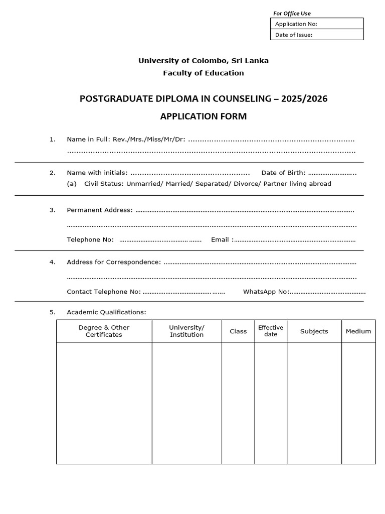 Application PGDC (1) | PDF