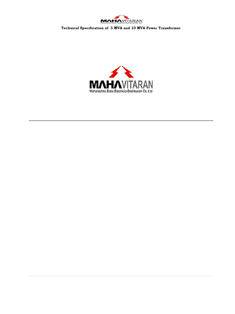 New Tech Spec 5 And10 MVA PT 19.09.2019 at 1230AMHRs | PDF ...