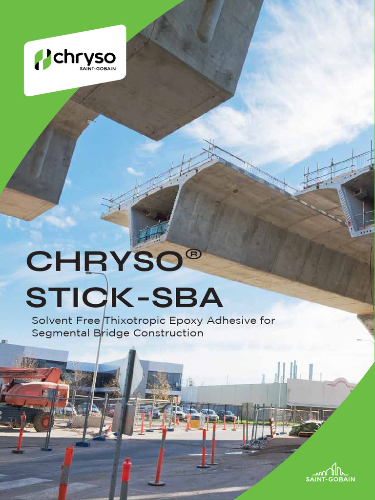 Stick SBA BROCHURE | PDF | Concrete | Adhesive