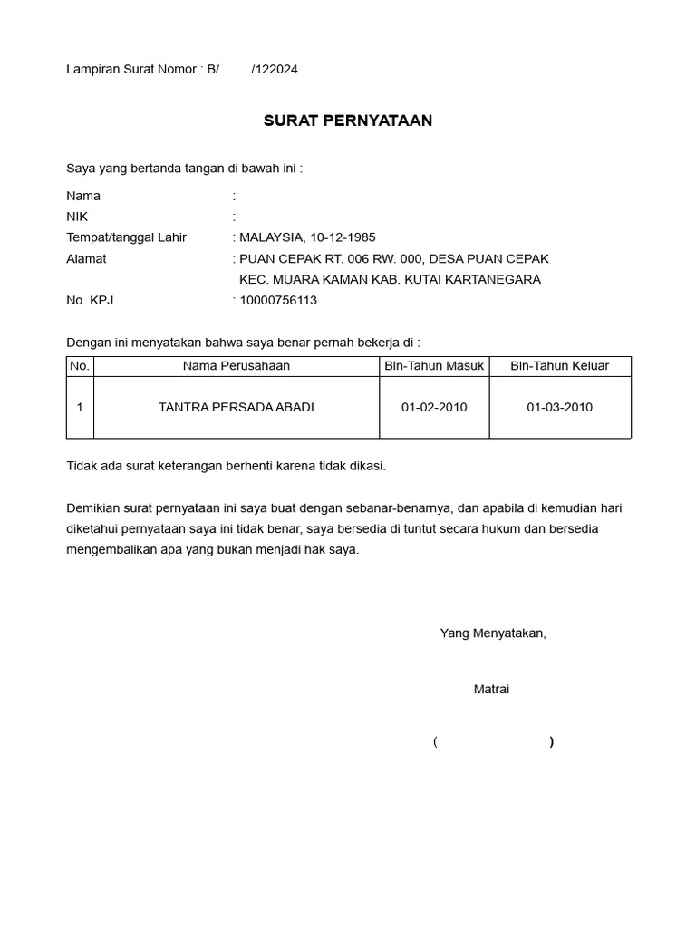 SP - Riswan Irawan - Tantra Persada Abadi | PDF