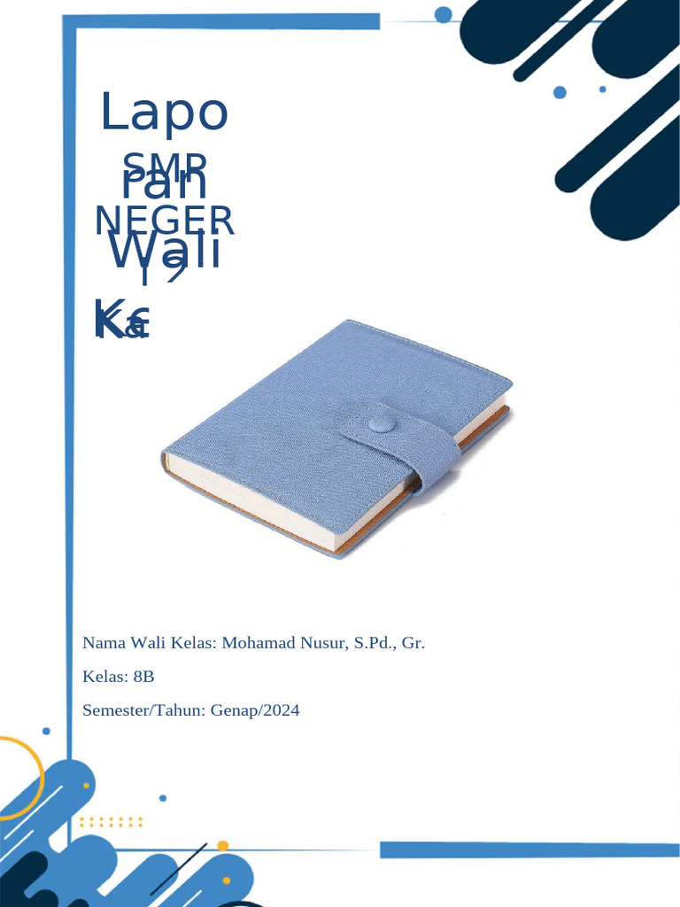 Laporan Wali Kelas ROFIK | PDF