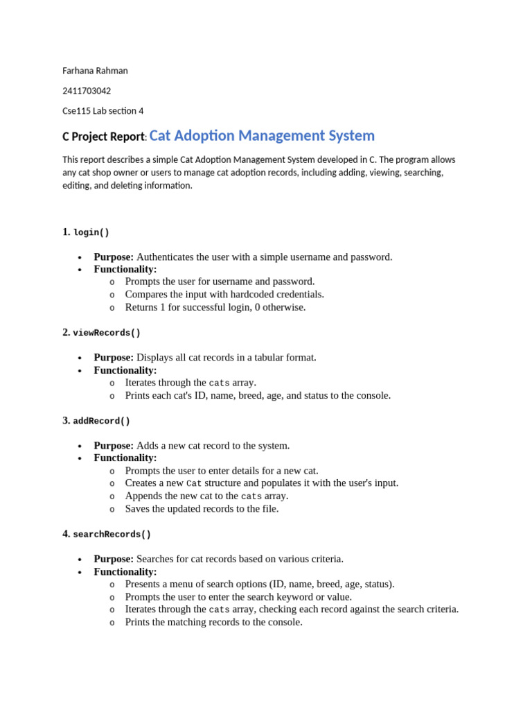 cat report | PDF | User (Computing) | Password