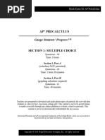 2018 AP Calculus AB | PDF | Advanced Placement | Mathematics