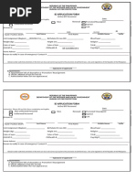 BFP Id Form | PDF | Government