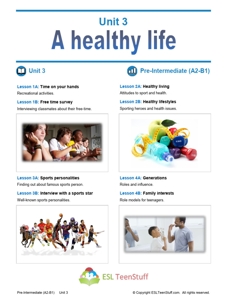 A2 Full Unit Unit3 US DBT | PDF | Verb | Word