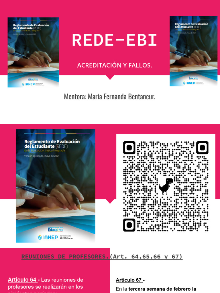 Rede Acreditación y Fallos. | PDF