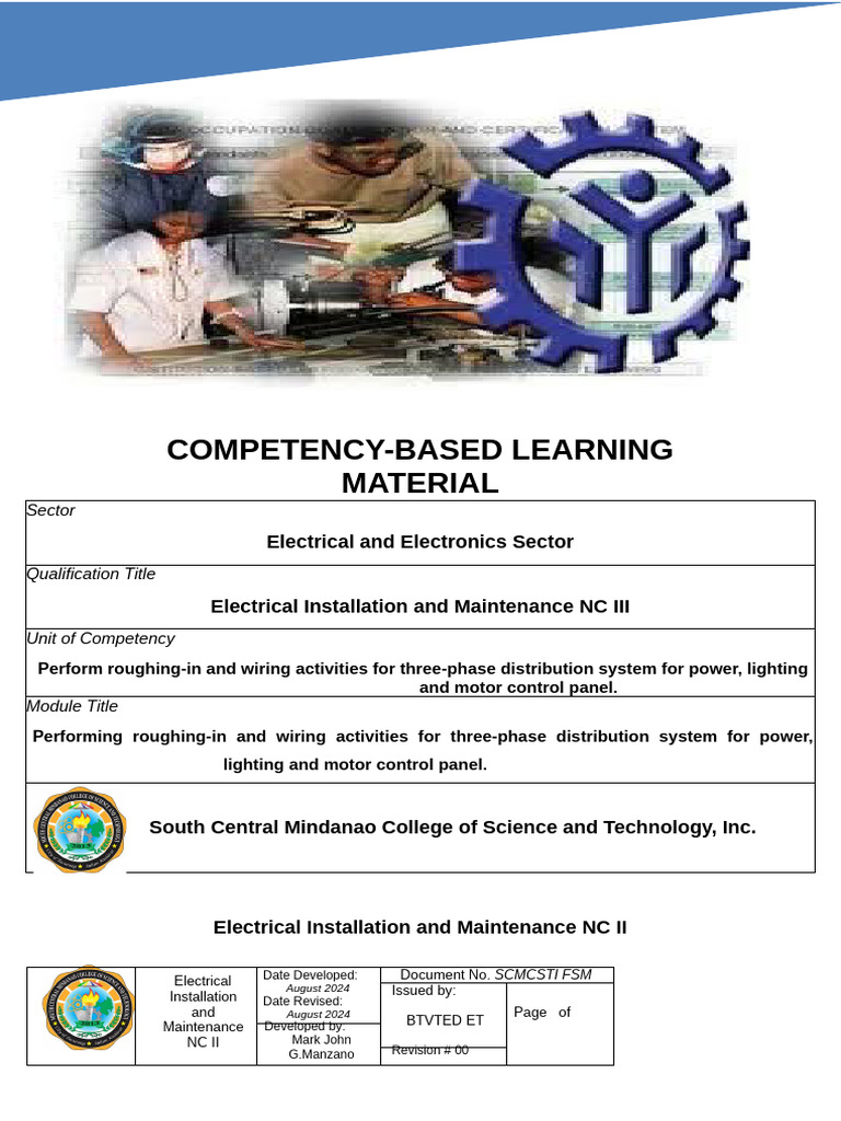 Manzano CBLM | PDF | Fuse (Electrical) | Relay