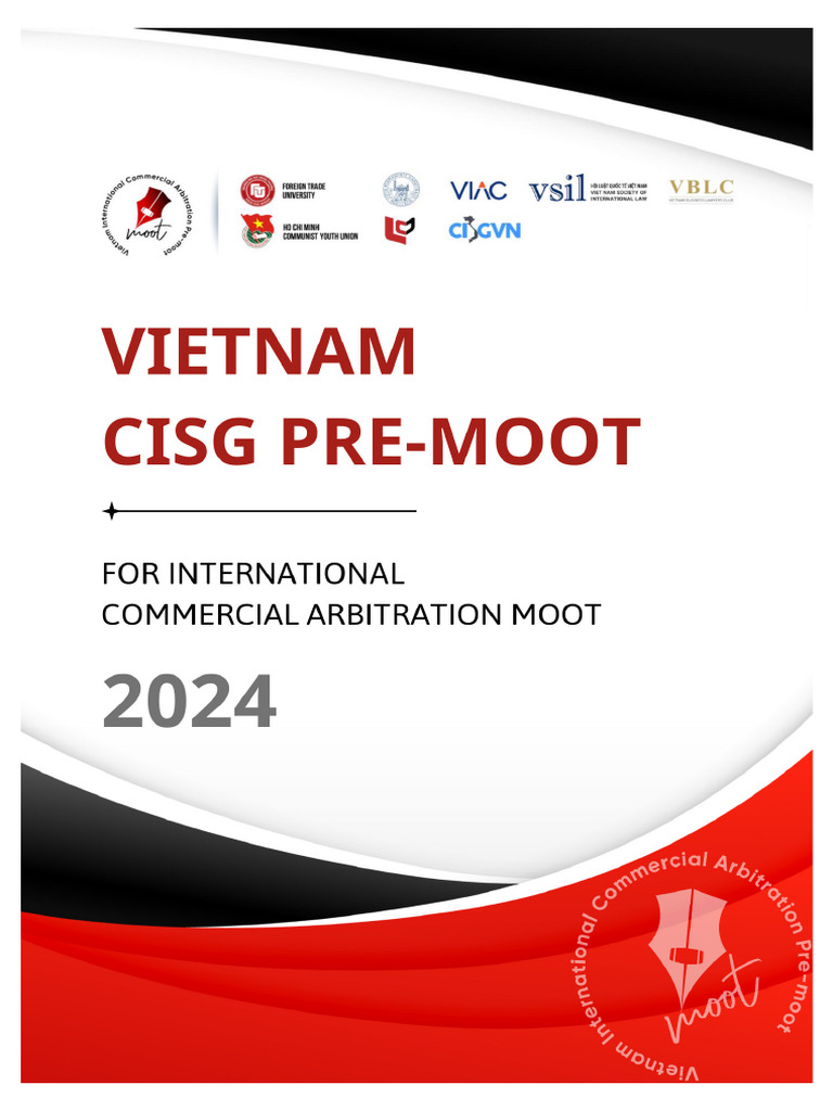 [Cisg 2024] Rules | PDF | Arbitral Tribunal | Justice