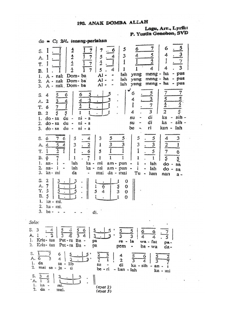 ANak_Domba_Allah_Yustin Genohopdf | PDF