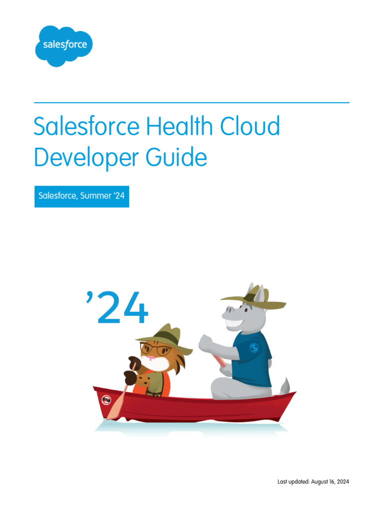 Health Cloud Dev Guide | PDF | Pharmacy | Electronic Health Record