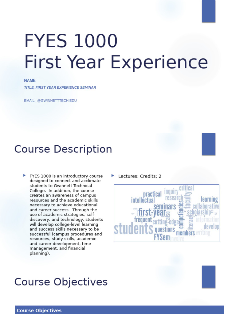 First Year Experience | PDF | Mobile App | Password
